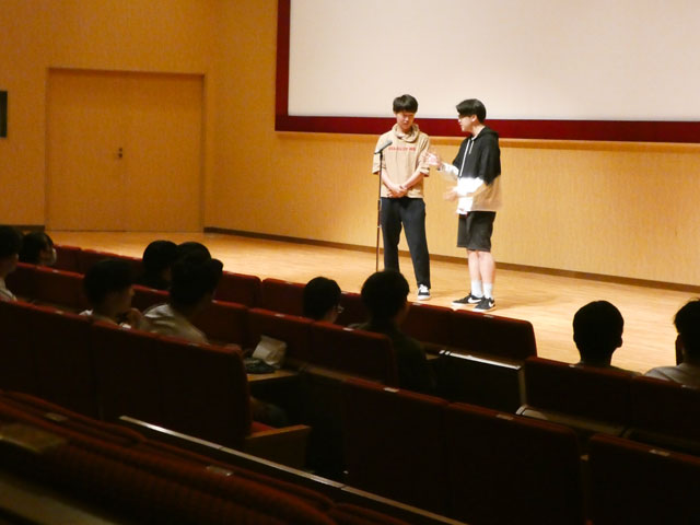 教育漫才発表会！ - 岡山理科大学 教育学部